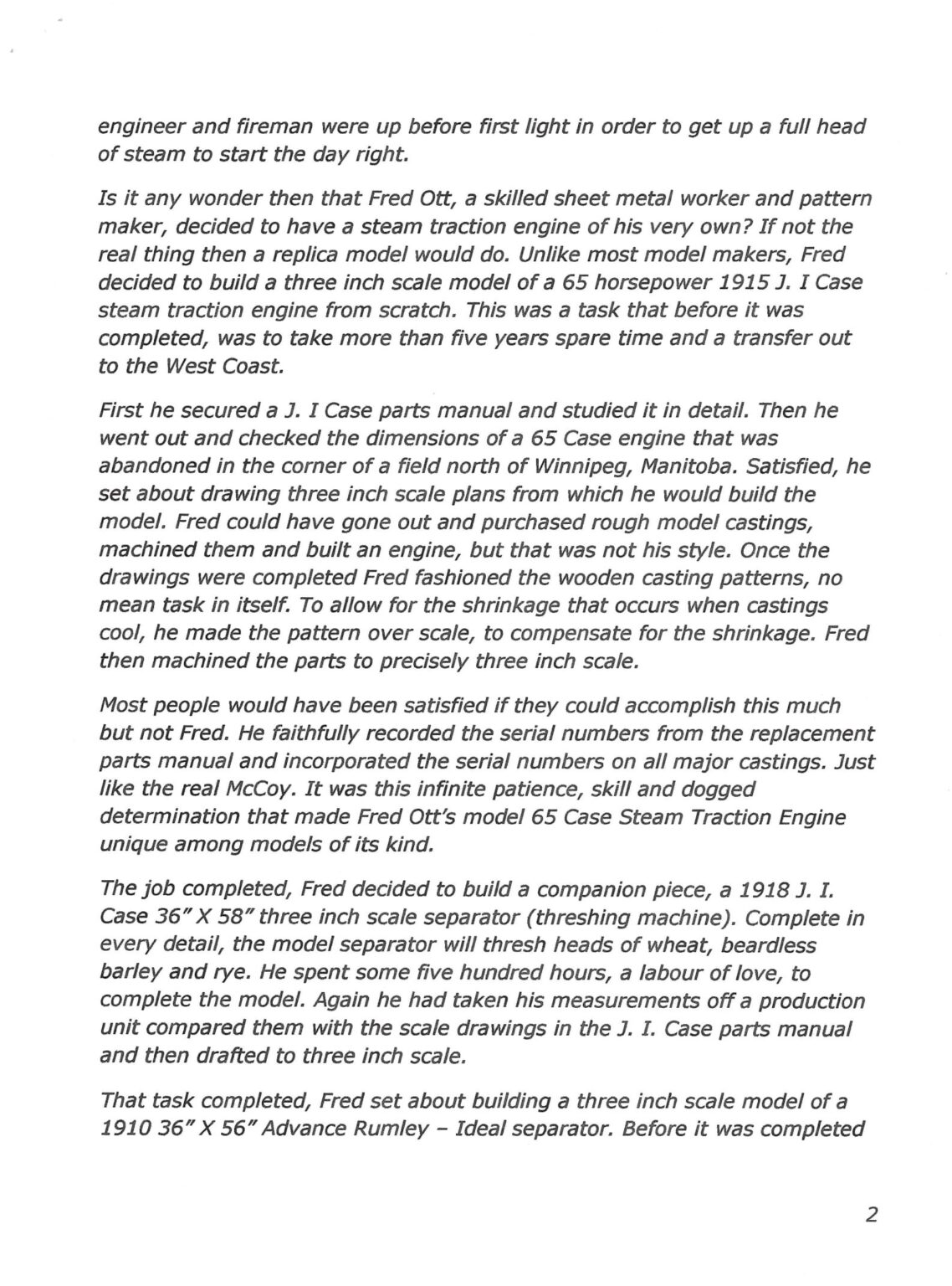 The Fred Ott Collection – Welcome to The BC Farm Museum